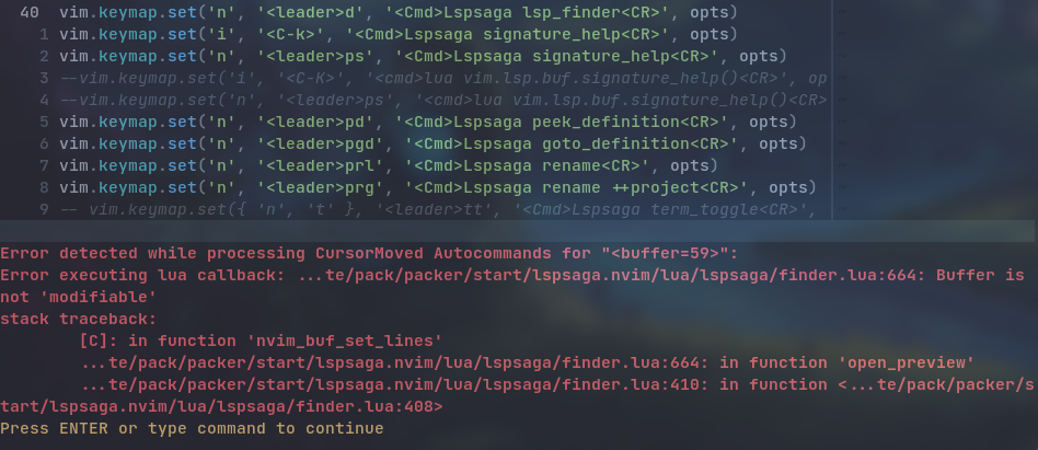Error when calling `lsp_finder` · Issue #835 · nvimdev/lspsaga.nvim · GitHub