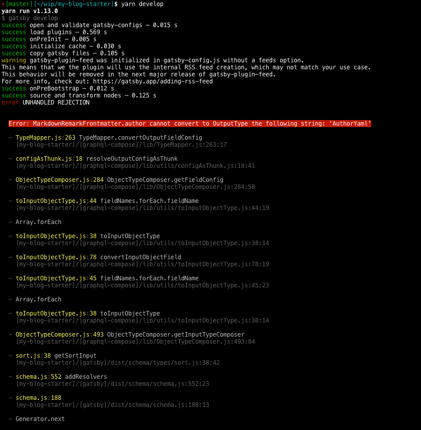 Trying To Add Mapping For Authors In Blog · Issue 13660 · Gatsbyjsgatsby · Github