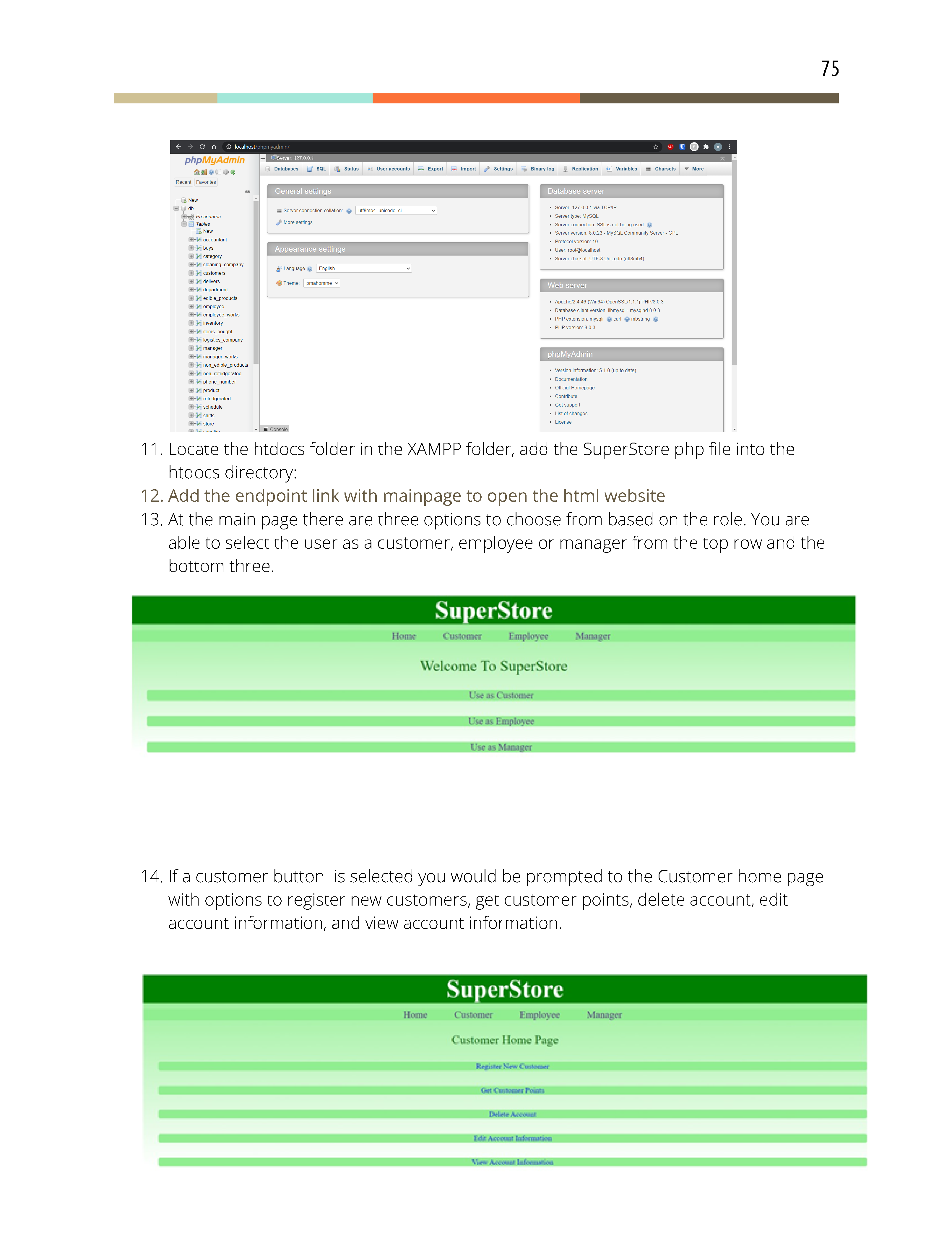 GitHub - danielchau88/Grocery-Store-Database: Created a project for ...