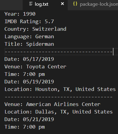GitHub - spencerchase1991/liri-node-app: LIRI Bot Overview In this assignment, you will make ...