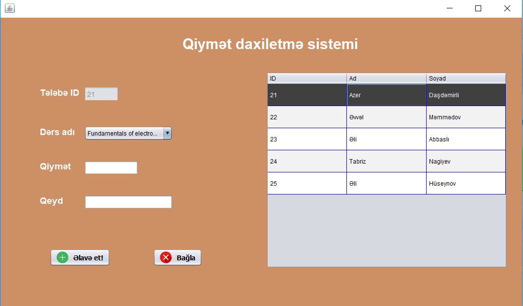 GitHub - alihsoff/Student-Information-System: Java ilə yazılmış "Tələbə ...