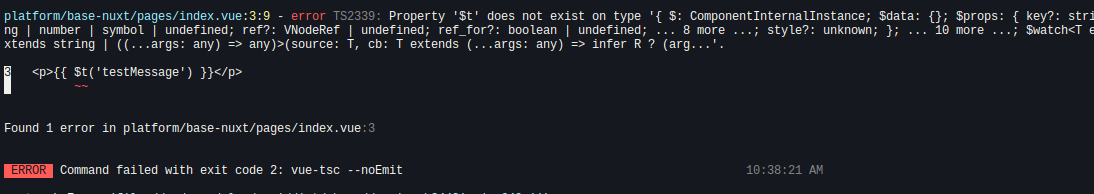 Typecheck Issue With Extended Layer In Subfolder · Issue 2106 · Nuxt Modulesi18n · Github
