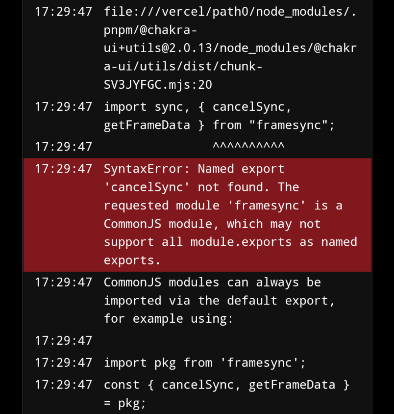 Issue With Nextjs 13 Esm Modules · Issue 7167 · Chakra Uichakra Ui · Github