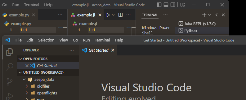 Feature Request Movable Repl Among Multi Window Vscode · Issue 2993 · Julia Vscodejulia 