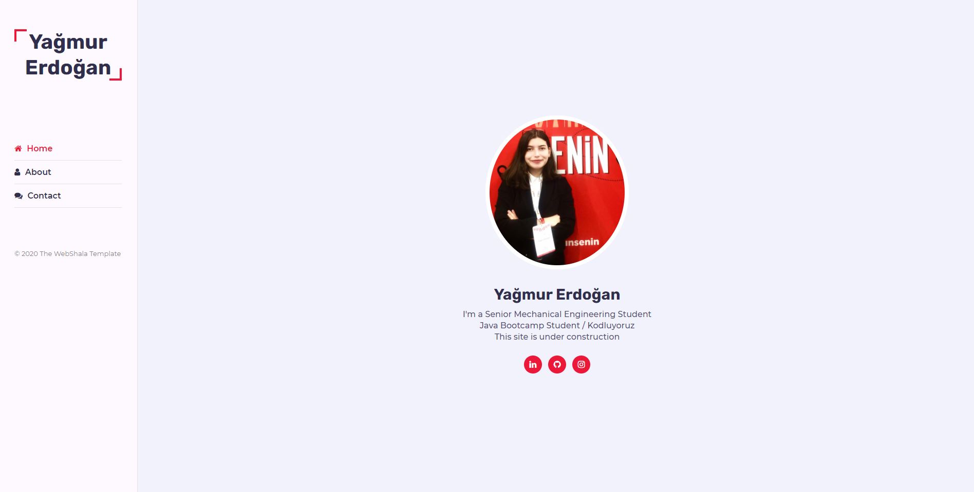 GitHub - yagmurerdogan/Personal-Portfolio: I made this personal ...