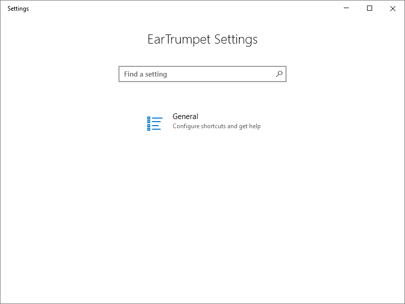 Remove initial settings screen? · File-New-Project EarTrumpet · Discussion #738 · GitHub