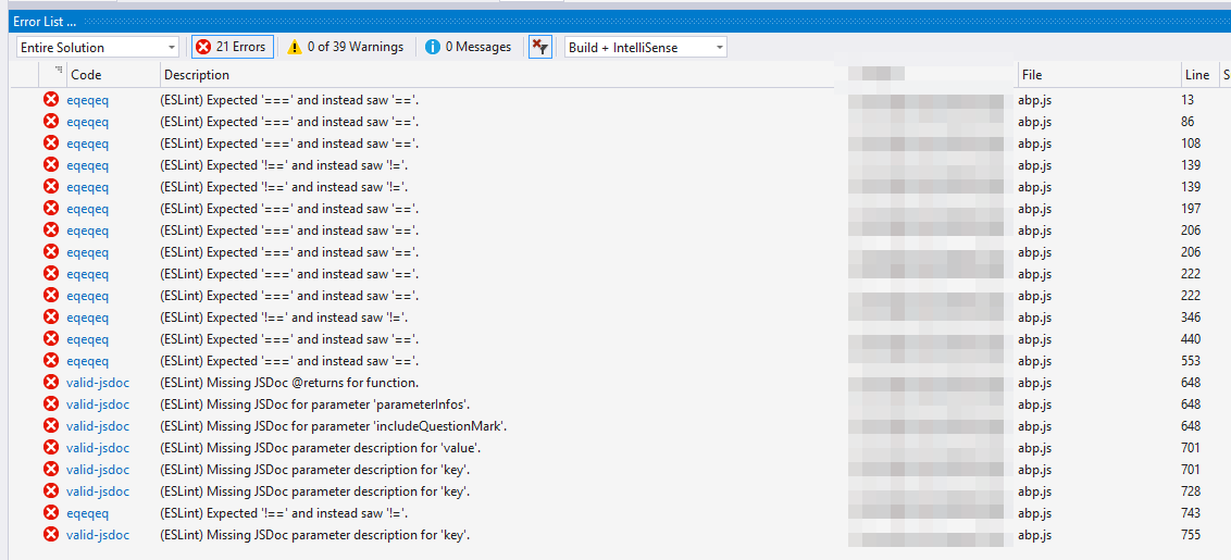 abp.js - Few small linting issues that should be cleaned up... · Issue #2295 · aspnetboilerplate ...
