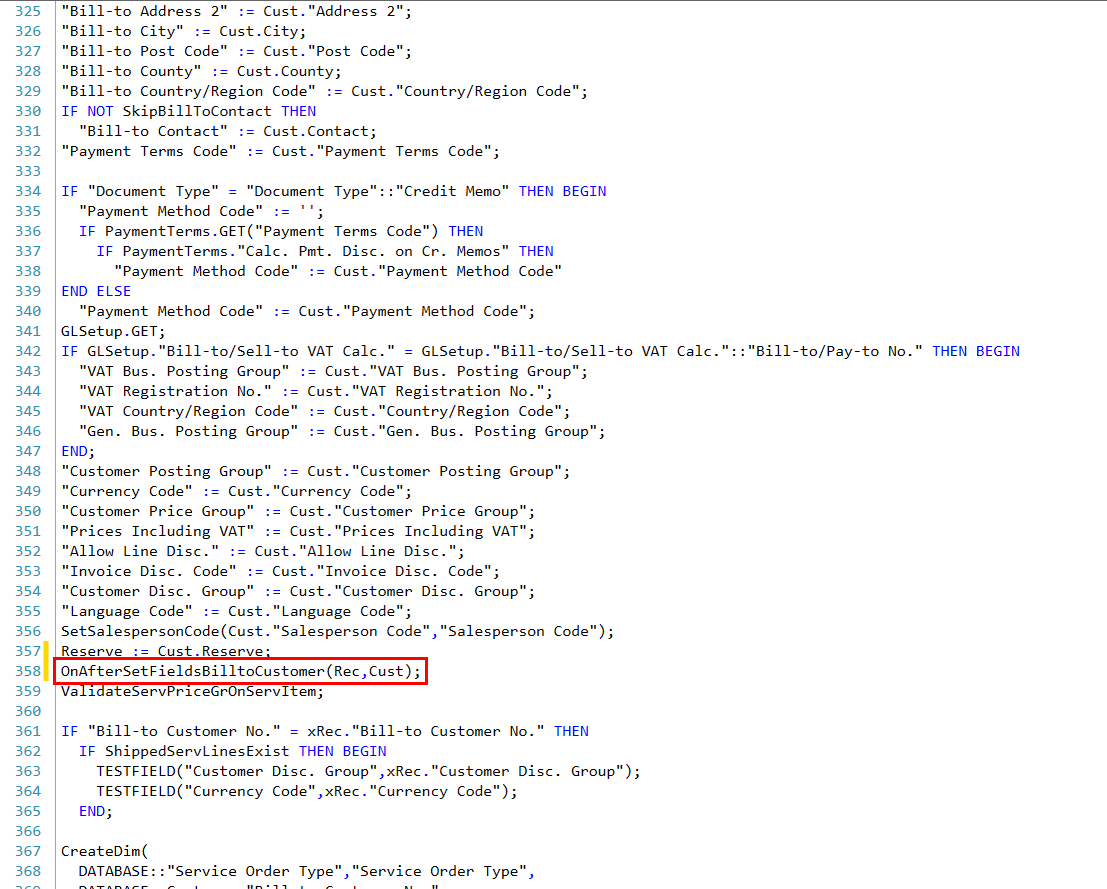 [Event Request] Table 5900 Service Header - OnAfterSetFieldsBilltoCustomer · Issue #1669 ...