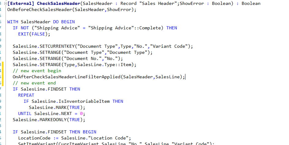 Event Request Codeunit 5752 Get Source Doc Outbound