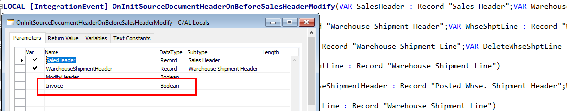 [Event Change] Codeunit 5763 Whse.-Post Shipment ...