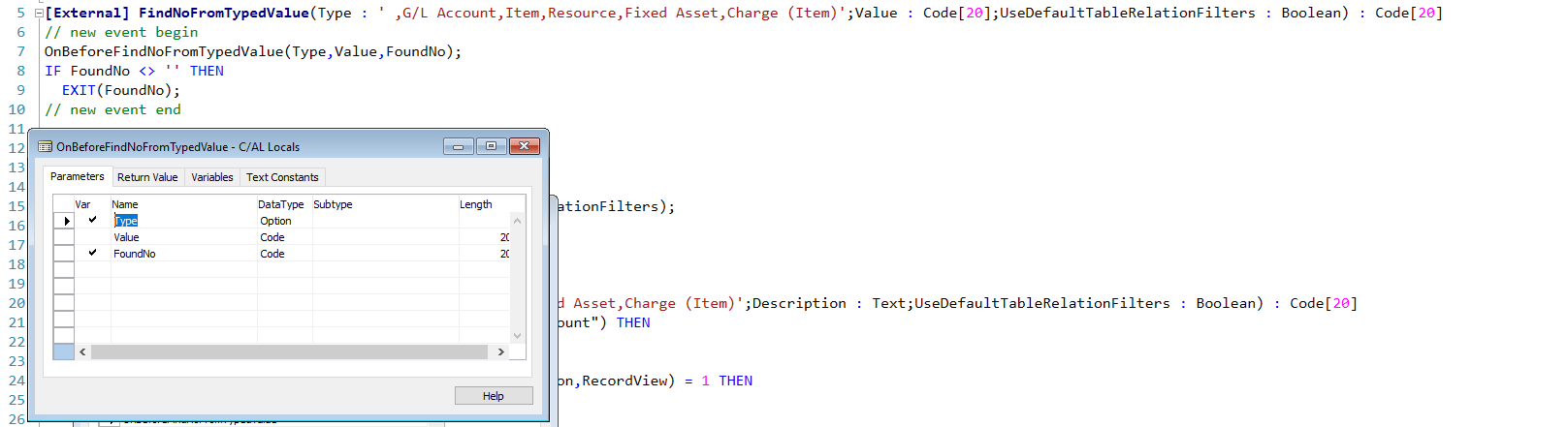 [Event Request] Codeunit 703 Find Record Management - OnBeforeFindNoFromTypedValue · Issue #2790 ...