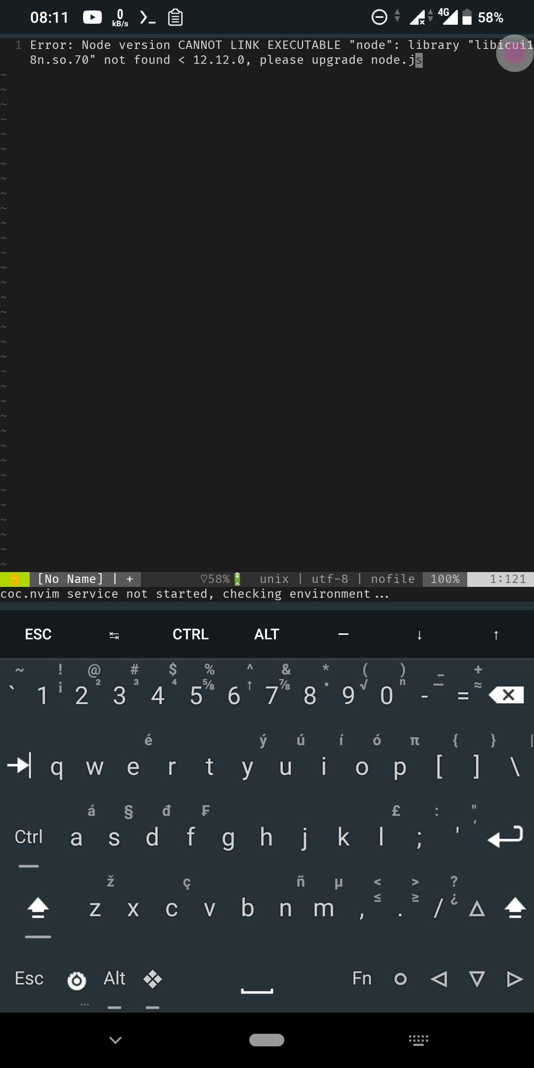 [Bug]: Cant install nodejs · Issue #9996 · termux/termux-packages · GitHub