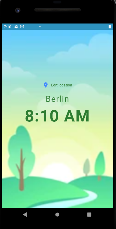 GitHub - InfamousBolt/world_time: Basic Flutter project implementing ...