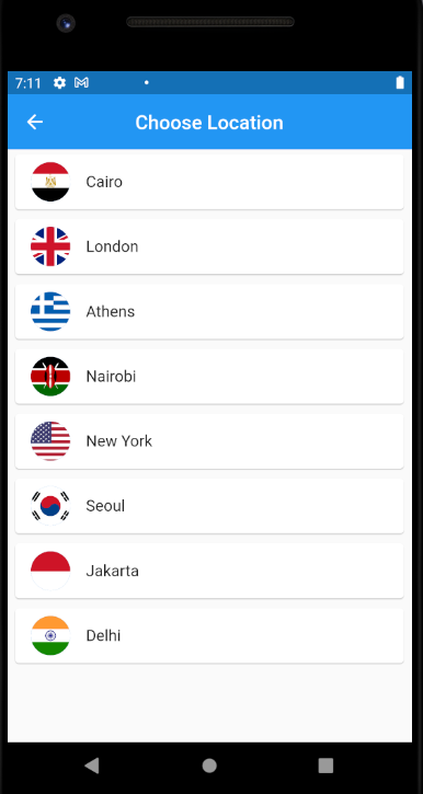 GitHub - InfamousBolt/world_time: Basic Flutter project implementing ...