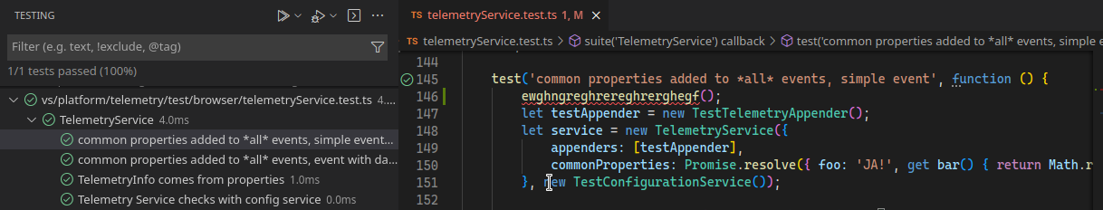 Add arbitrary callback support to test explorer · Issue #133612 ...