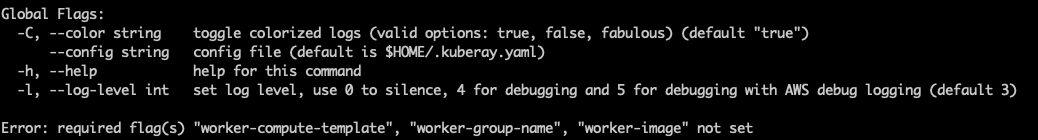 [Bug] Cli usage patterns is not consistent with apiserver · Issue #348 · ray-project/kuberay ...