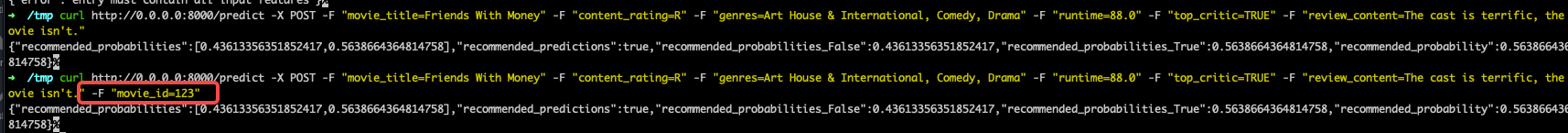 Serve example doesn't work (empty feature name?) · Issue #2727 · ludwig-ai/ludwig · GitHub