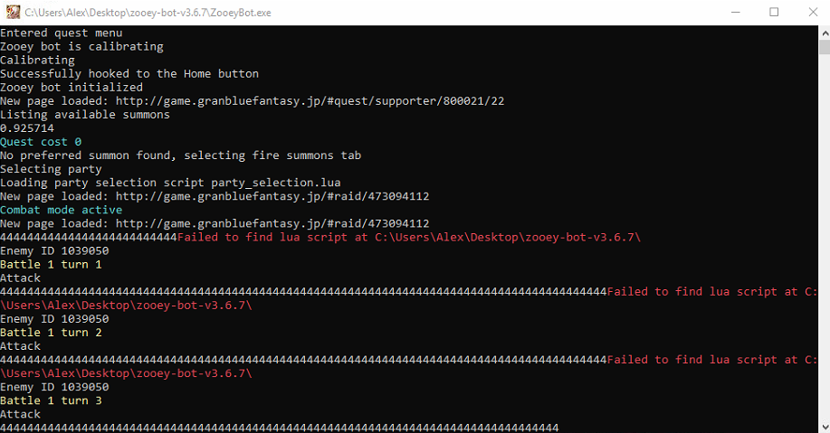 ZooeyBot holding down keys in exe window? · Issue #1098 · Masuzu/ZooeyBot · GitHub