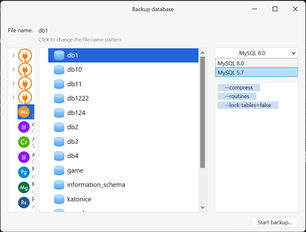Backup feature · Issue #572 · TablePlus/TablePlus-Windows · GitHub