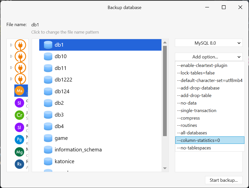 Backup feature · Issue #572 · TablePlus/TablePlus-Windows · GitHub