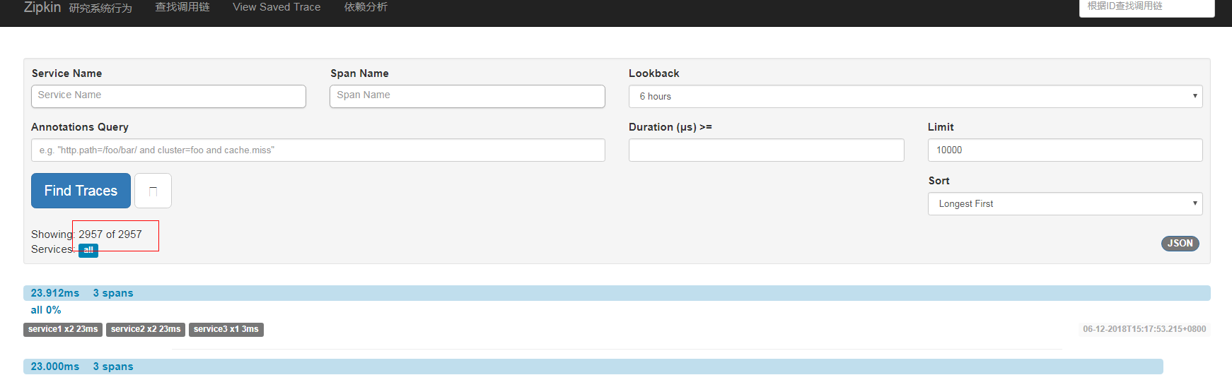 Elasticsearch does not show the correctly number of spans · Issue #2093 · openzipkin/zipkin · GitHub