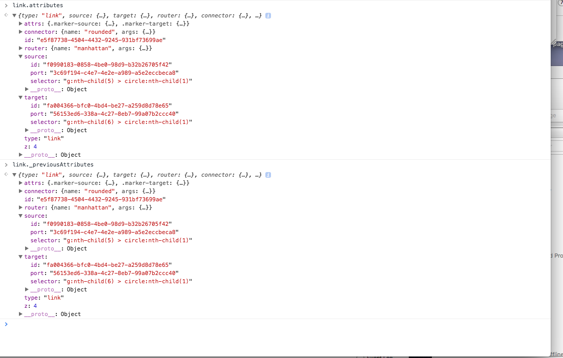 link:disconnect event callback doesn't include old port id · Issue #788 · clientIO/joint · GitHub