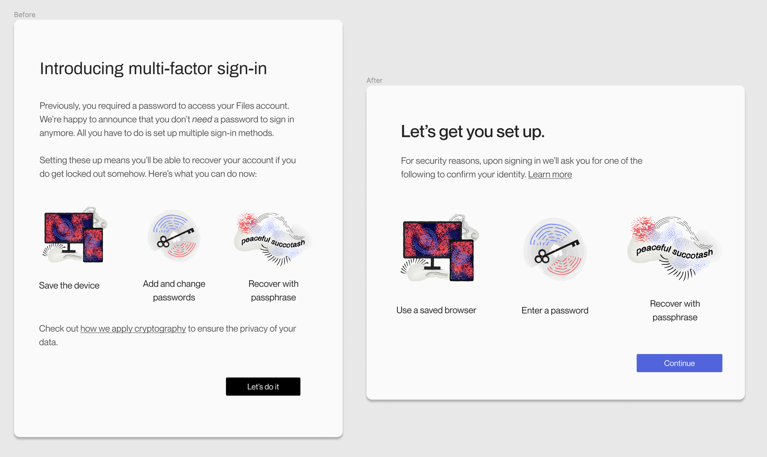 Cosmetic glow up · Issue #917 · ChainSafe/ui-monorepo · GitHub