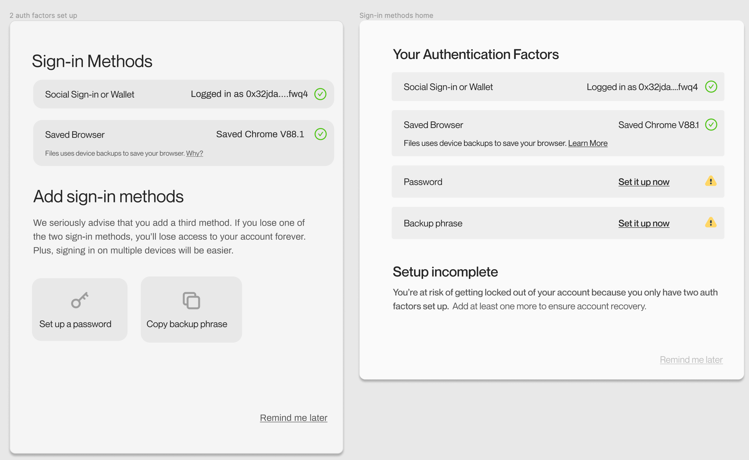 Cosmetic glow up · Issue #917 · ChainSafe/ui-monorepo · GitHub