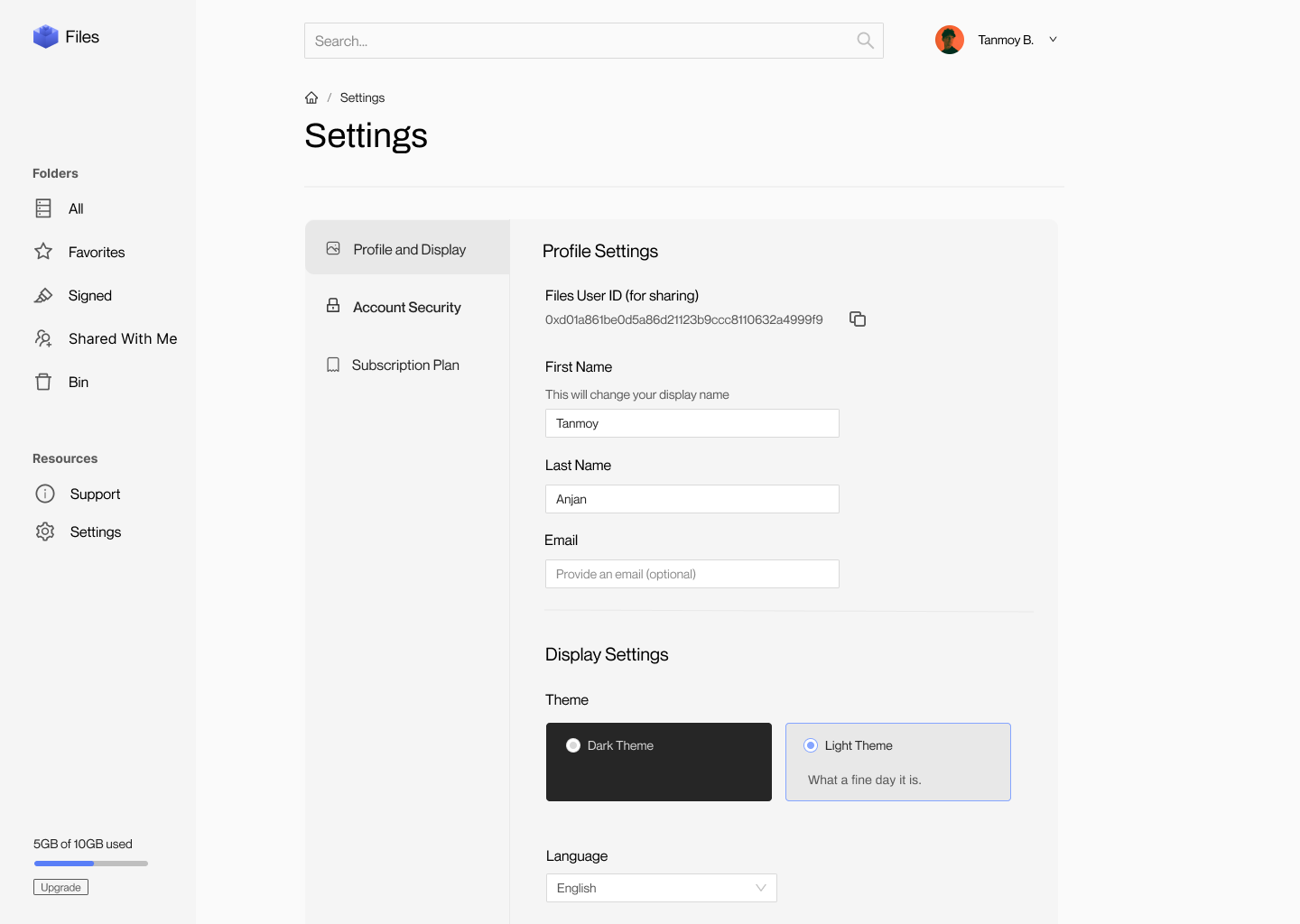 Show a user tkey public key and let them copy it easiely · Issue #1045 · ChainSafe/ui-monorepo ...
