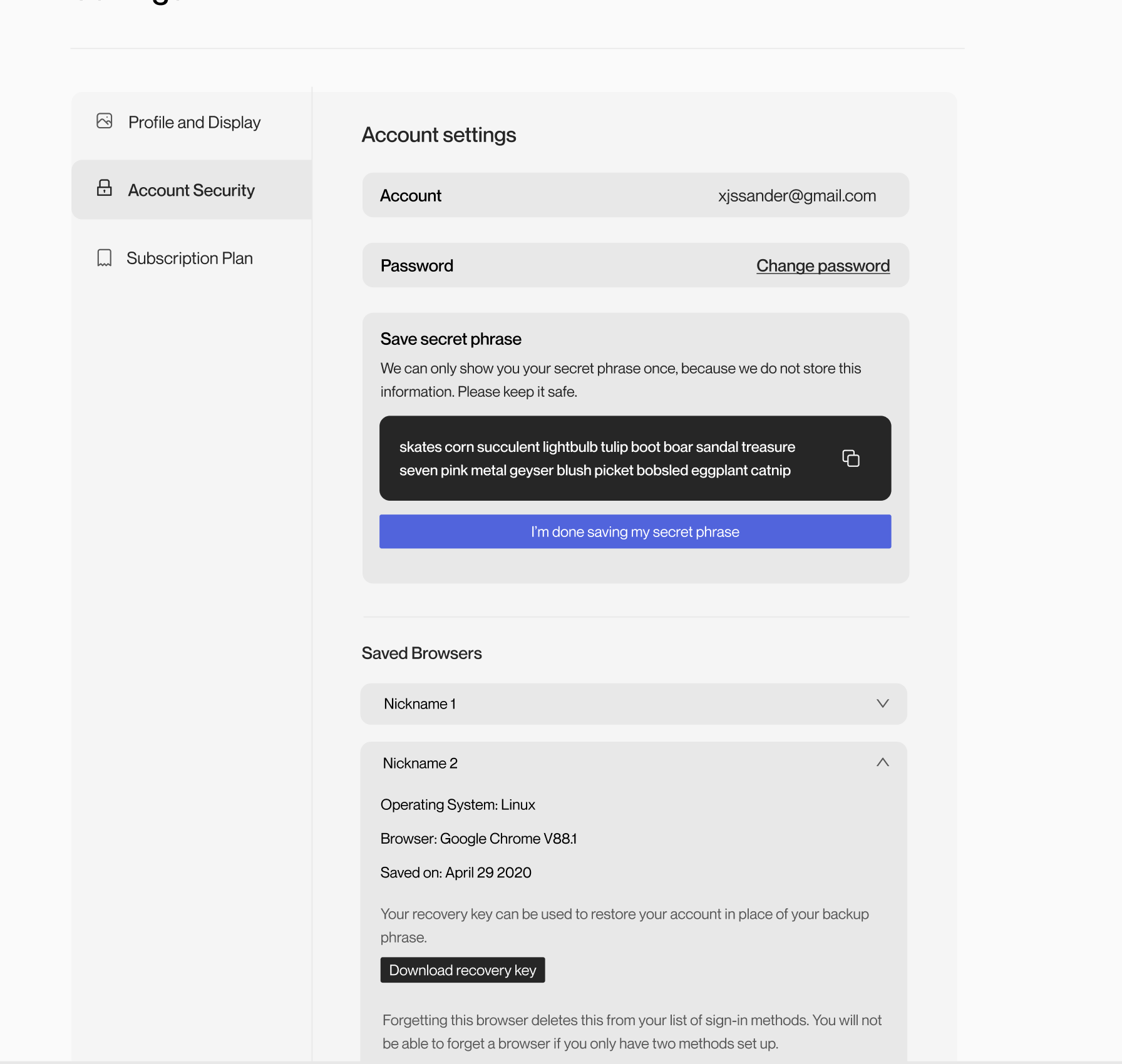 Change auth flow & auth settings · Issue #1208 · ChainSafe/ui-monorepo · GitHub