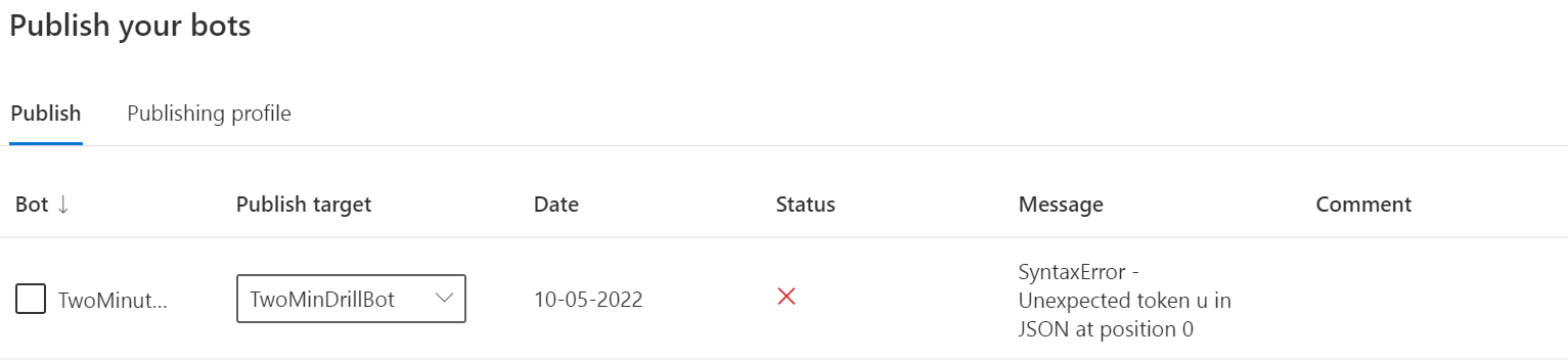 SyntaxError - Unexpected token u in JSON at position 0 · Issue #9397 · microsoft/BotFramework ...