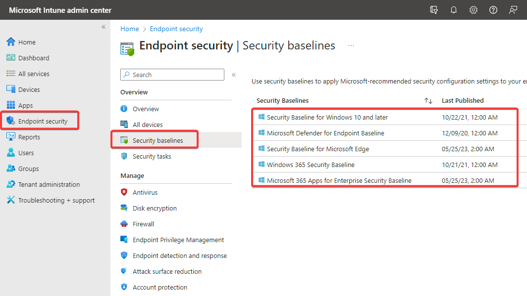 Newresourcename Microsoft Intune Security Baselines · Issue 3348 · Microsoftmicrosoft365dsc