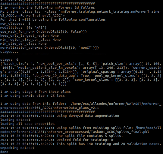 Quetion about the pre-trained model · Issue #25 · 282857341/nnFormer · GitHub