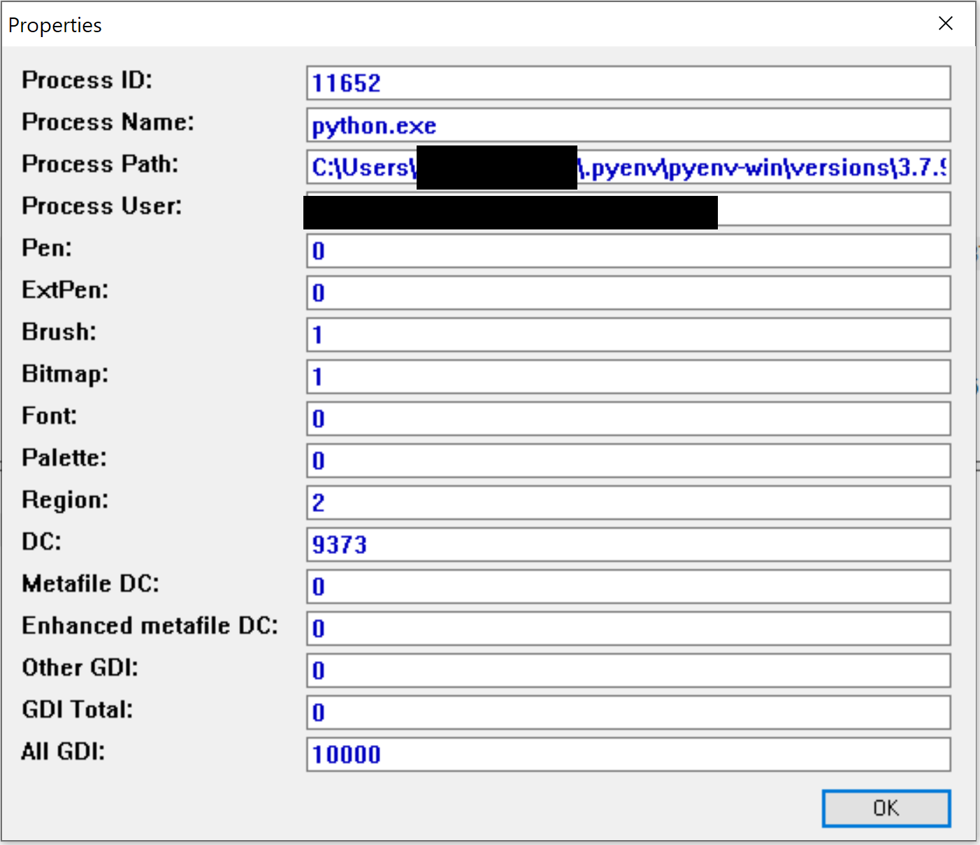Windows Graphic Device Interface (GDI) Memory Leak when saving images · Issue #655 · pyglet ...