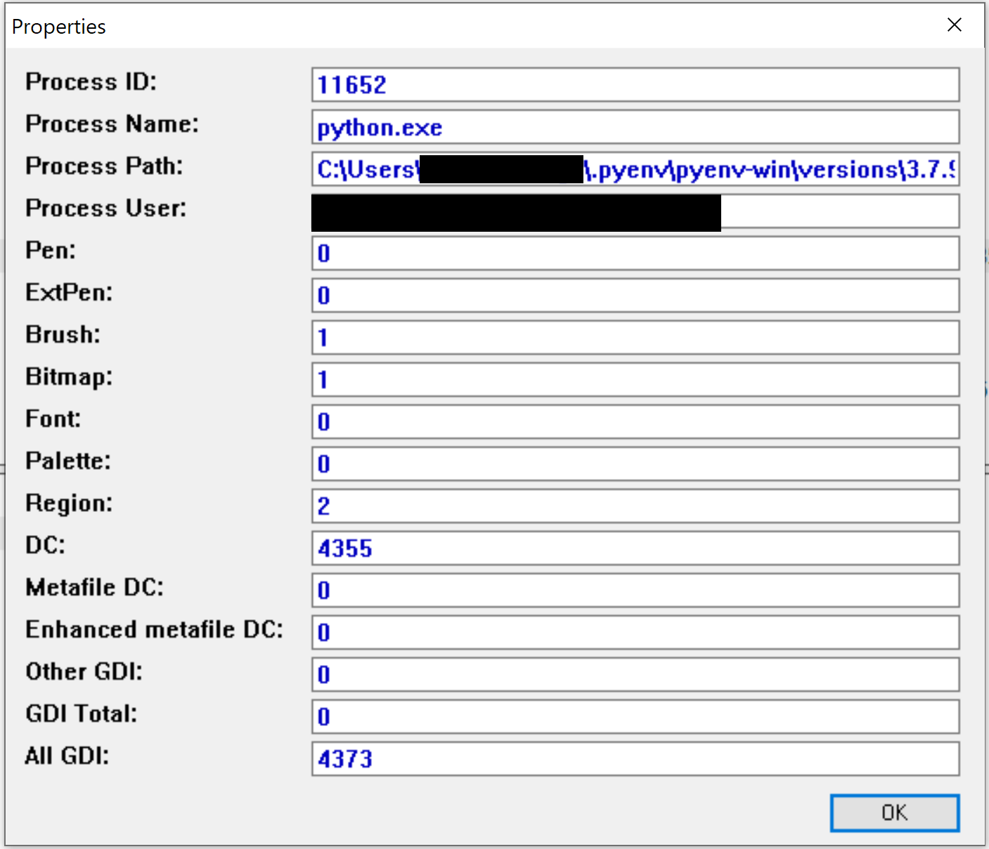 Windows Graphic Device Interface (GDI) Memory Leak when saving images · Issue #655 · pyglet ...