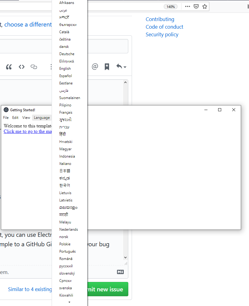 Electron menu vertically extends past application window · Issue #21903 ...