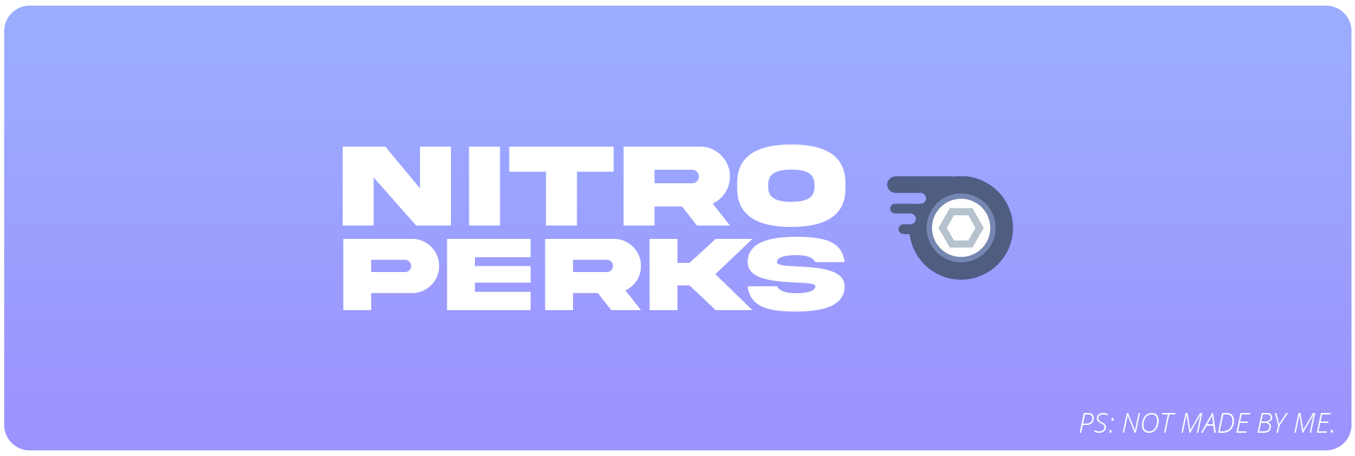 GitHub - Blgifudud/NitroPerks: Discord Nitro perks without purchasing Nitro.