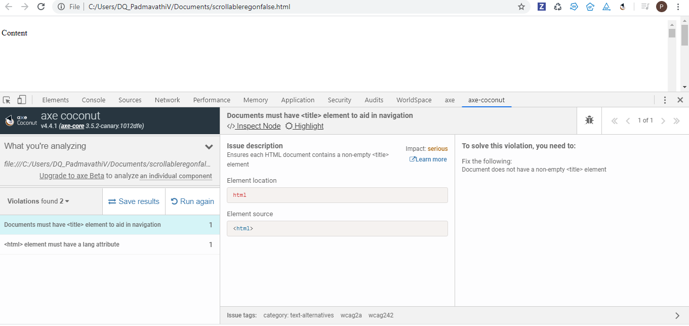 scrollable-region-focusable [contenteditable="true"] false positive · Issue #2091 · dequelabs ...