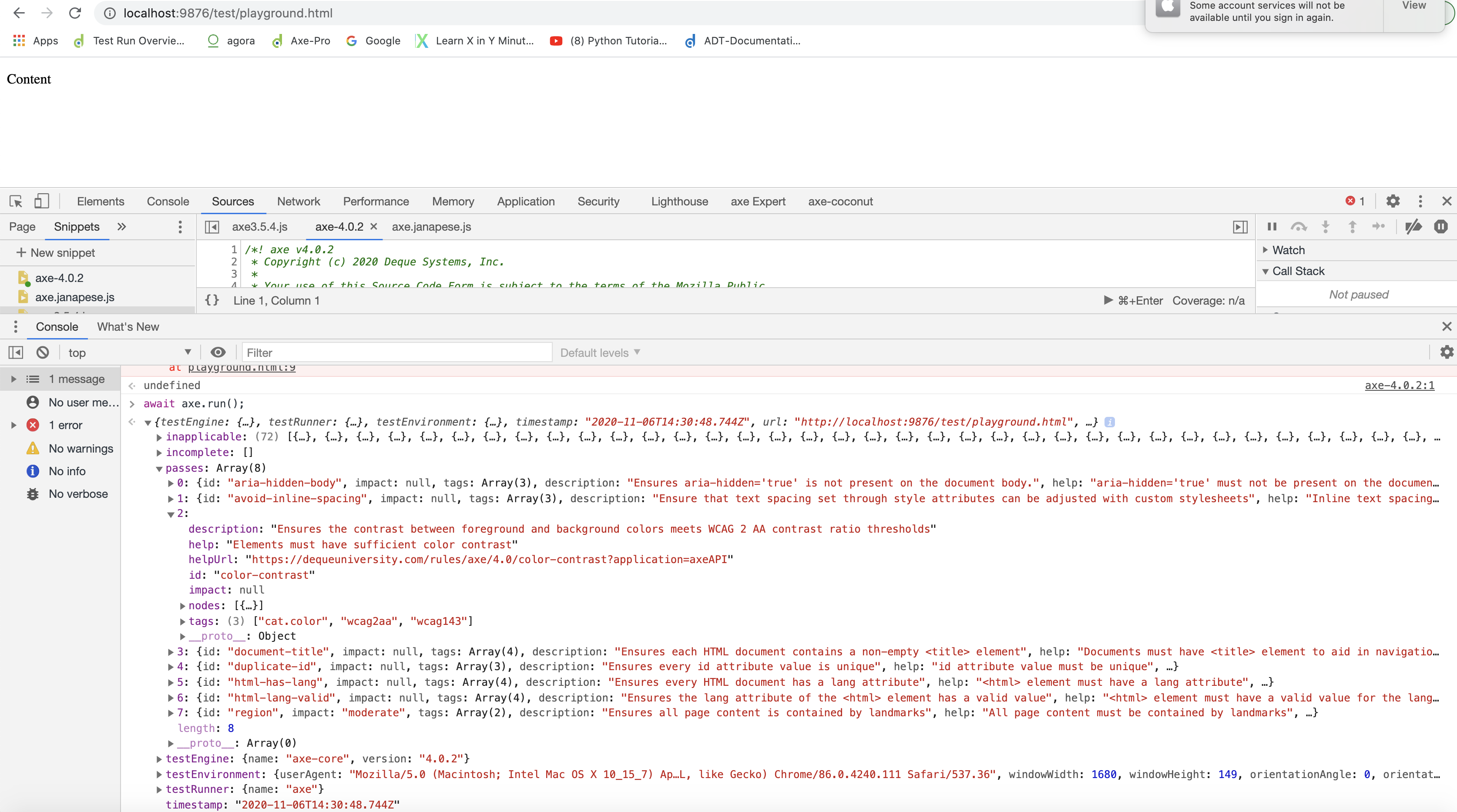 False positive: Color-contrast fails on a gradient with pseudo selector · Issue #975 · dequelabs ...