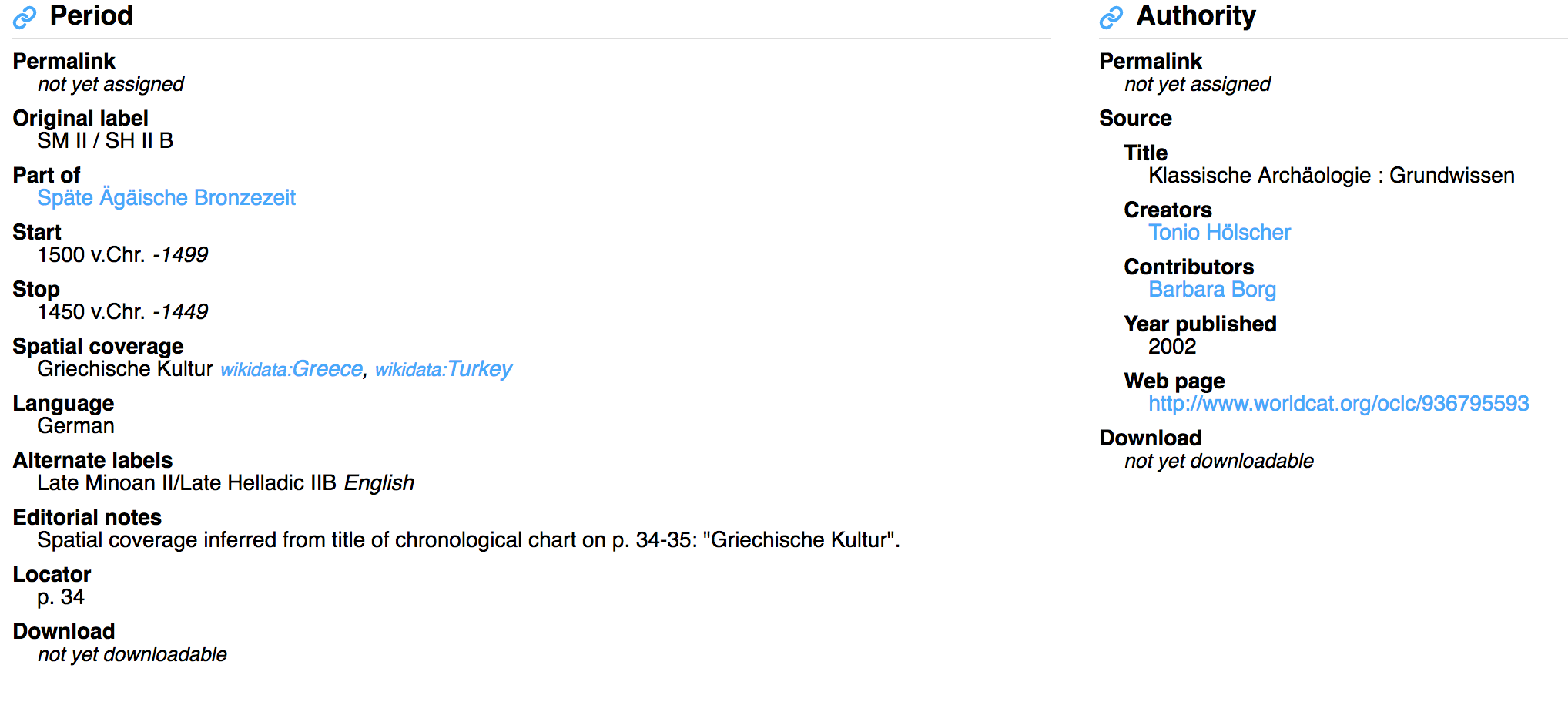 Generation of URIs -- new workflow or bug? · Issue #215 · periodo/periodo-client · GitHub