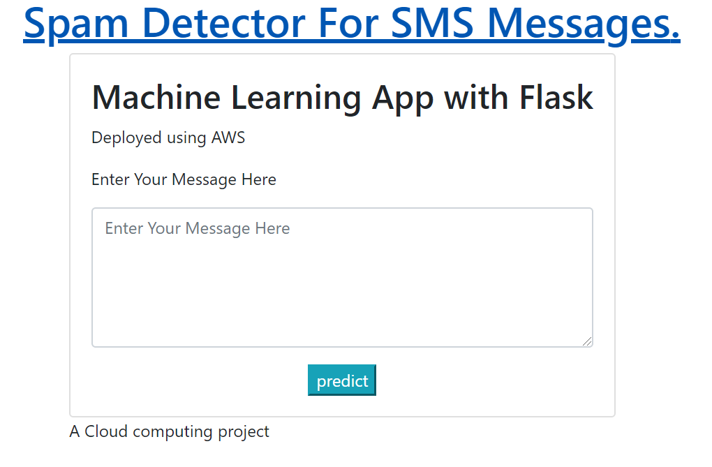 GitHub - vivekbp1994/SMSspamanalysis: This project involved detection ...