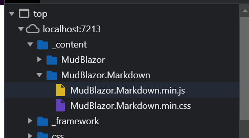 Static resources missing in version 0.0.7 · Issue #66 · MyNihongo/MudBlazor.Markdown · GitHub