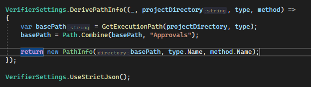 are there global settings? · Issue #482 · VerifyTests/Verify · GitHub