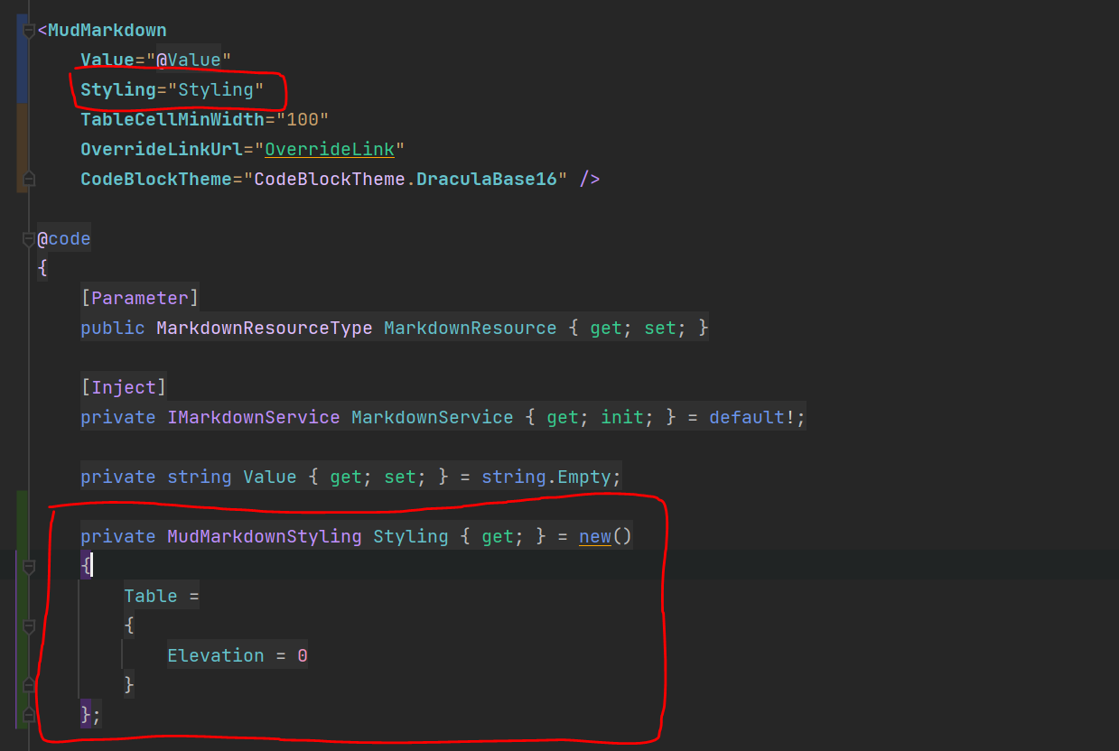 Style overrides · Issue #128 · MyNihongo/MudBlazor.Markdown · GitHub