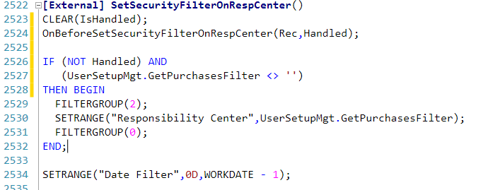 [Event Request] Table 38 OnBeforeSetSecurityFilterOnRespCenter · Issue ...