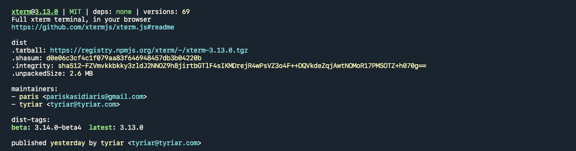 DomRenderer.dimensions.scaledCharWidth is floored · Issue #2063 · xtermjs/xterm.js · GitHub