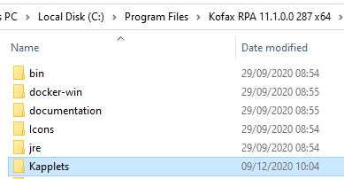 RPA-11.1/Embedded Kapplets in RPA 11.1.md at main · TungstenRPA/RPA-11.1 · GitHub
