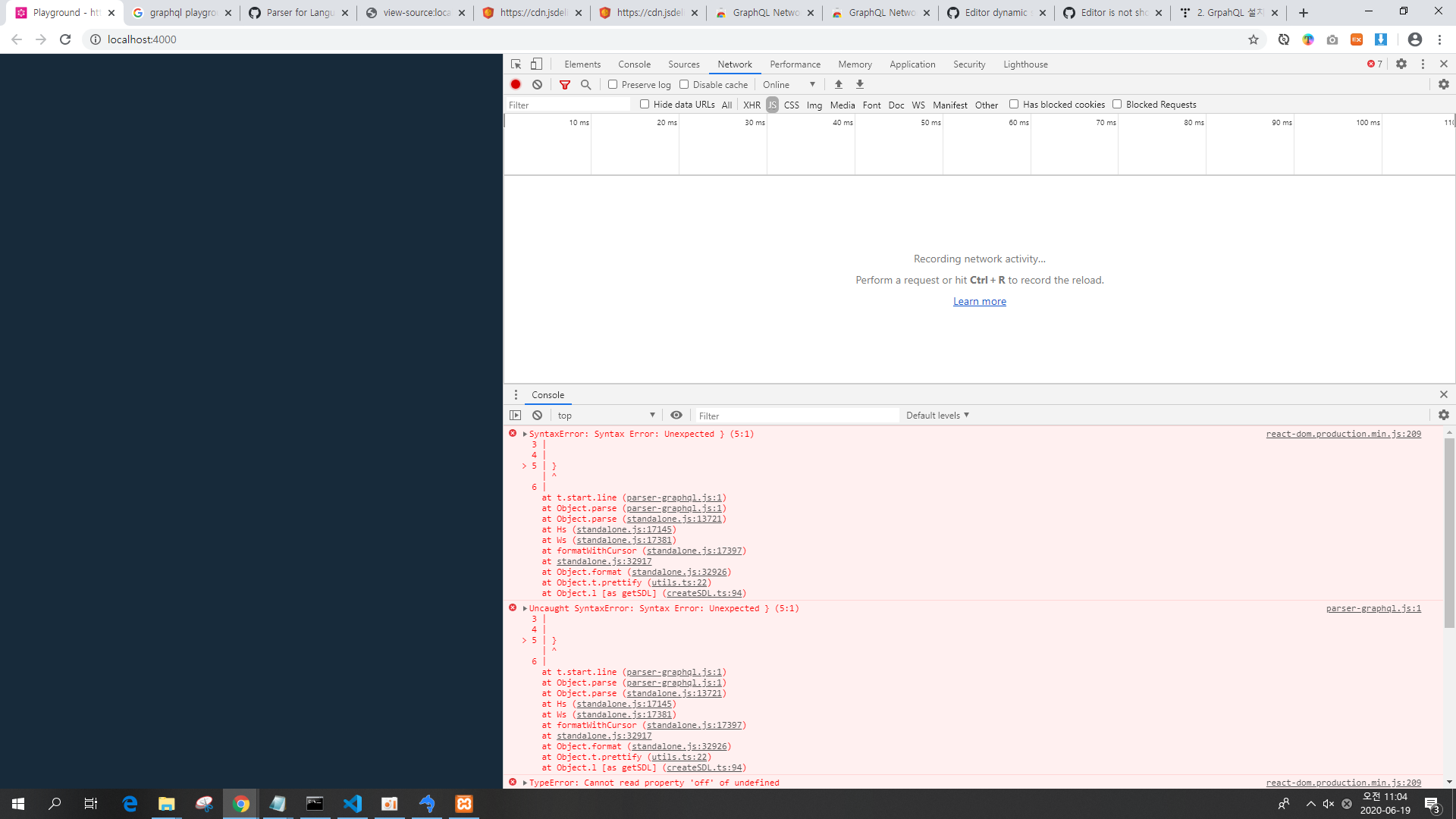 yoga playground schema button error · Issue #1241 · graphql/graphql ...