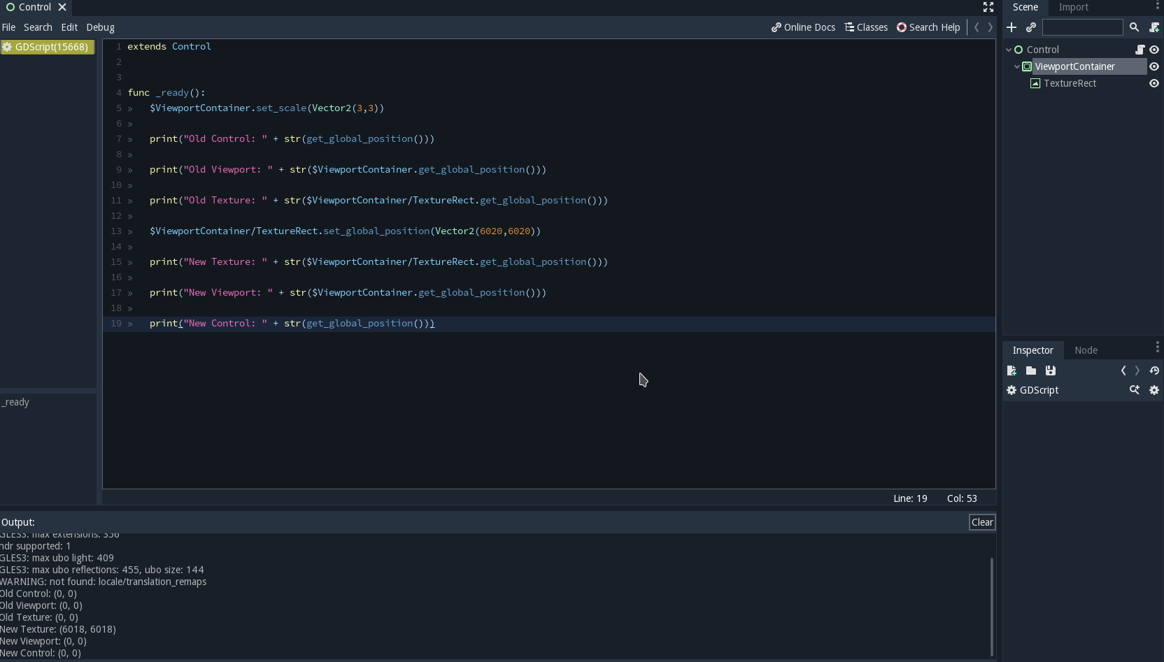 Scale, global_position bug · Issue #9464 · godotengine/godot · GitHub
