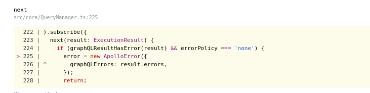 Usequery And Usemutation Onerror Callback Acts Differently With Errorpolicy Set To All · Issue